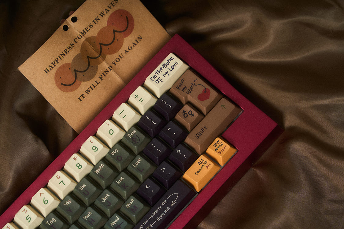 Set Keycap Milkyway Love Story | PBT - Cherry Profile chính hãng, giá rẻ | Gearshop